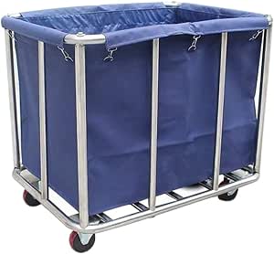 Amazon.com: Commercial Laundry Cart, Basket Trucks, With Wheels ...