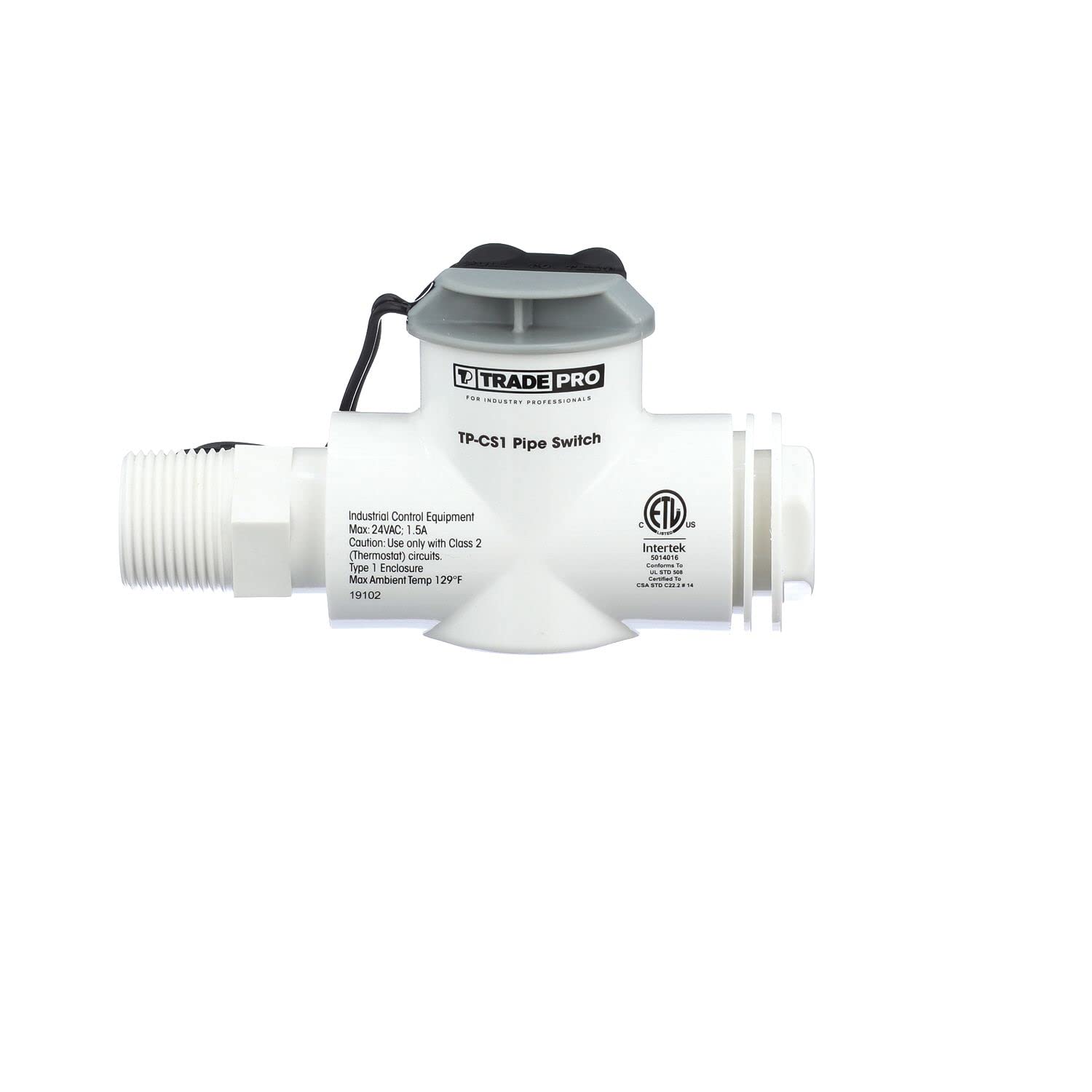 Tradepro Tp Cs1 Condensate Drain Line Switch For Use Primary ...