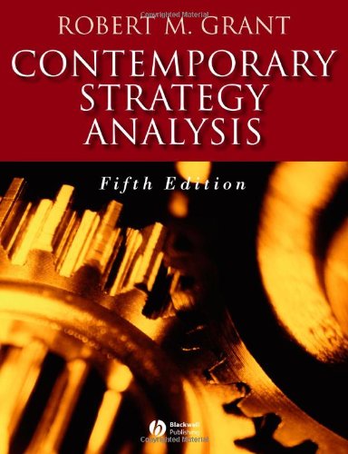 Contemporary Strategy Analysis: Grant, Robert M.: 9781405119986: Amazon ...