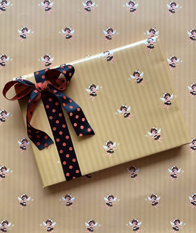 Dovetail Pixie Dust Kids Gift Wrapping Paper Pack of 20 Sheet : Amazon ...