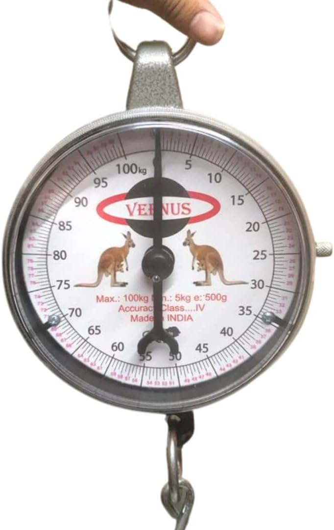 Atipriya 100Kg Weighing Scale Hook Type (Kangaroo) pack of 1 : Amazon ...