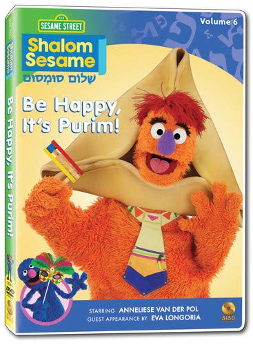 Amazon.com: Shalom Sesame, 2010, No. 6: Be Happy, It's Purim! : Shalom ...