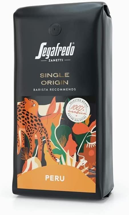 Segafredo Zanetti Coffee Beans Single Origin Perù 100% Arabica - 1Kg ...