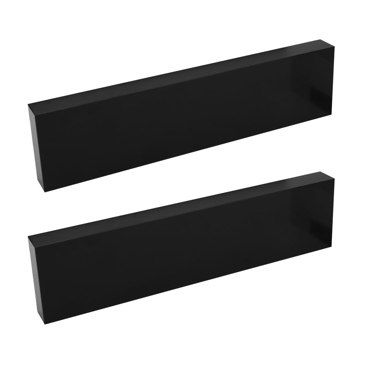 Amazon.com: 2pcs HDPE Plastic Blocks, 12x3x1in/30.48x7.62x2.54cm High ...
