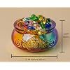 Amazon.com: Generic Colorful Crystal Glass Feng Shui Treasure Basin ...