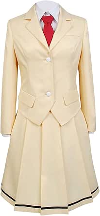 Amazon.com: MengXin Anime Kuroki Tomoko Cosplay Costume School Uniform ...