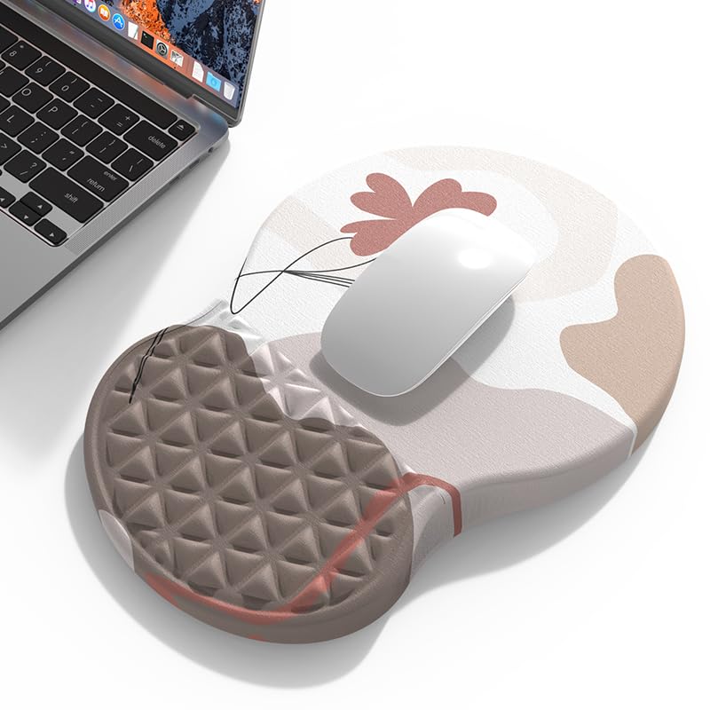 Amazon.com: Aisakoc Ergonomic Mouse Pad Wrist Support with Massage ...