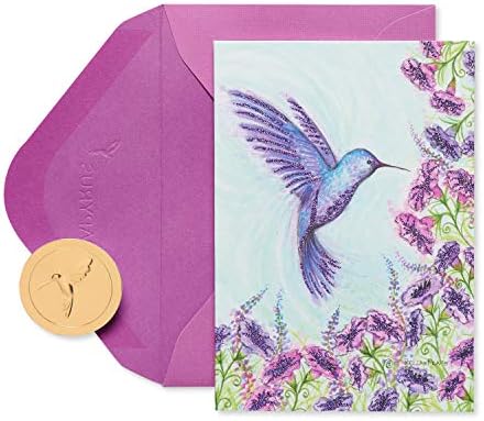 Papyrus Blank Cards with Envelopes - Designed by Bella Pilar, Purple ...