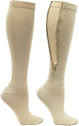 Amazon.com: Generic Zipper Compression Socks for Men & Women, 15-20 ...