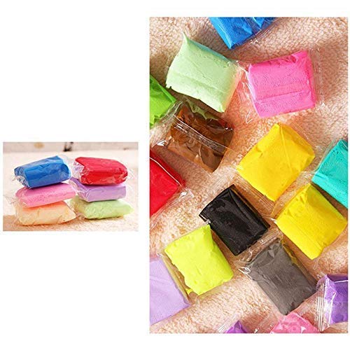 Promote Air Dry DIY Ultra Light Modelling Bouncing Different Color Clay ...