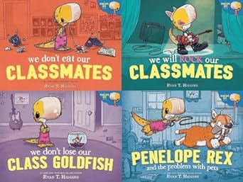 Penelope Rex Series 4 Books Set - We Don't Eat Our Classmates, We Will ...