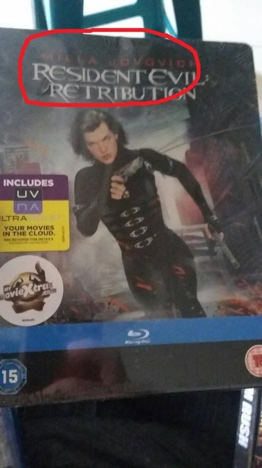 Resident Evil Retribution Rental Blu-ray: Amazon.co.uk: DVD & Blu-ray