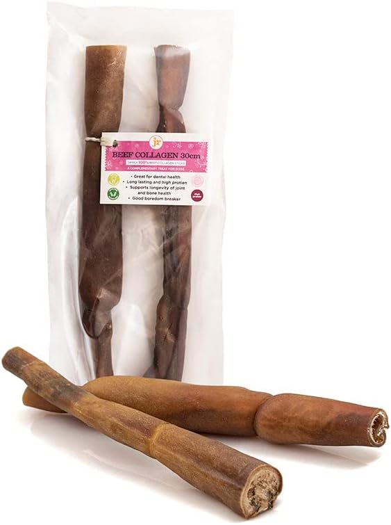 Express Pet Supplies 4 x Extra Thick (5-6") Beef Bully Pizzles Sticks ...