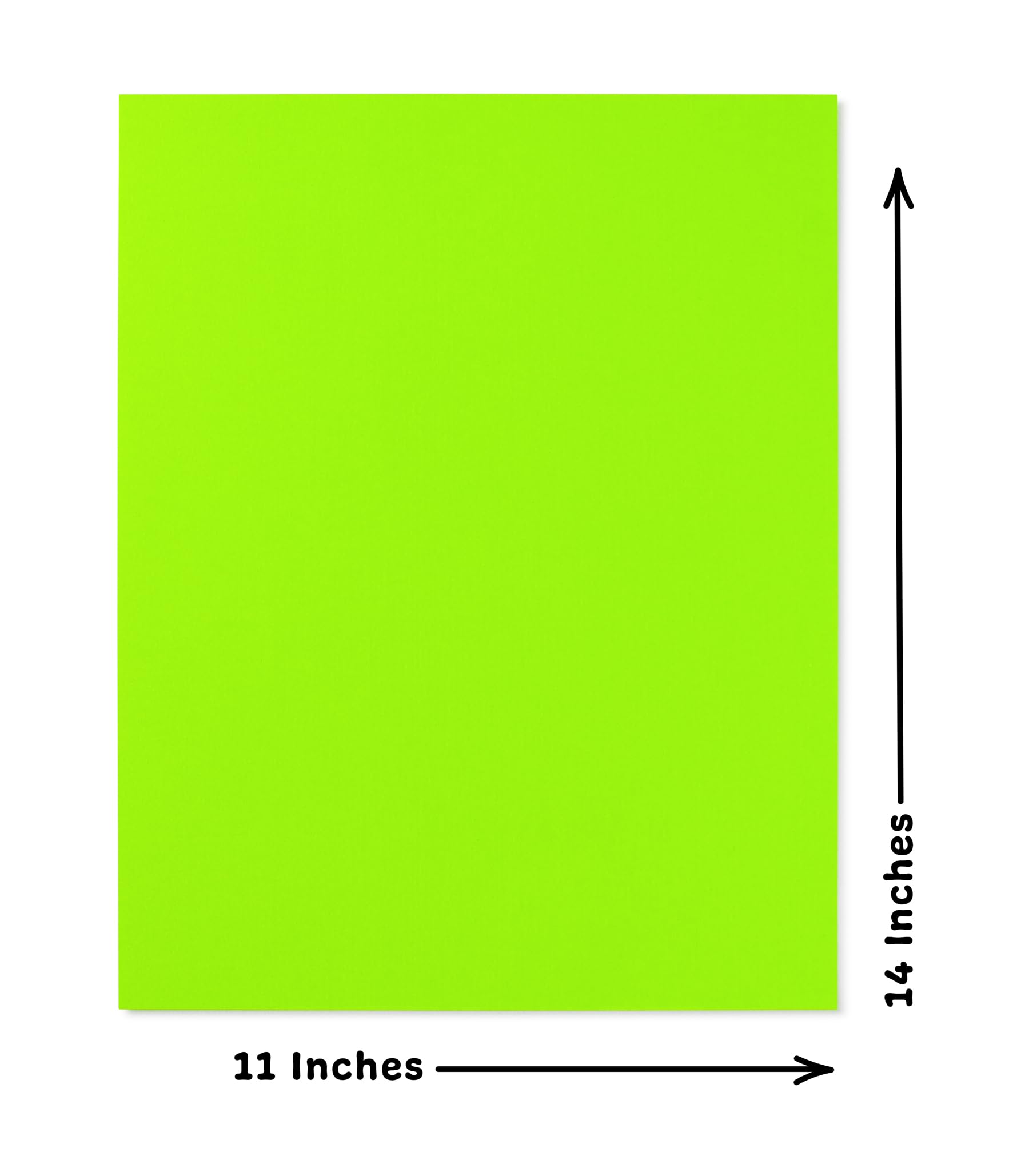 Snapklik.com : Hygloss Neon Poster Board - 11 X 14 Inch Fluorescent ...