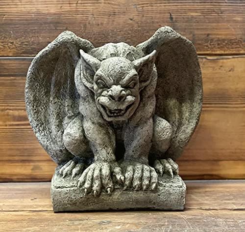 DSL Bert-Garden Ornament-Gargoyle-Sculpture Stone Statue-Home Patio ...