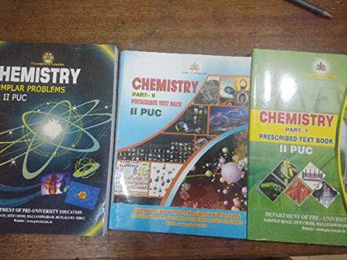 KARNATAKA 2nd PUC CHEMISTRY TEXT BOOKS : JV narlikar, JV narlikar ...