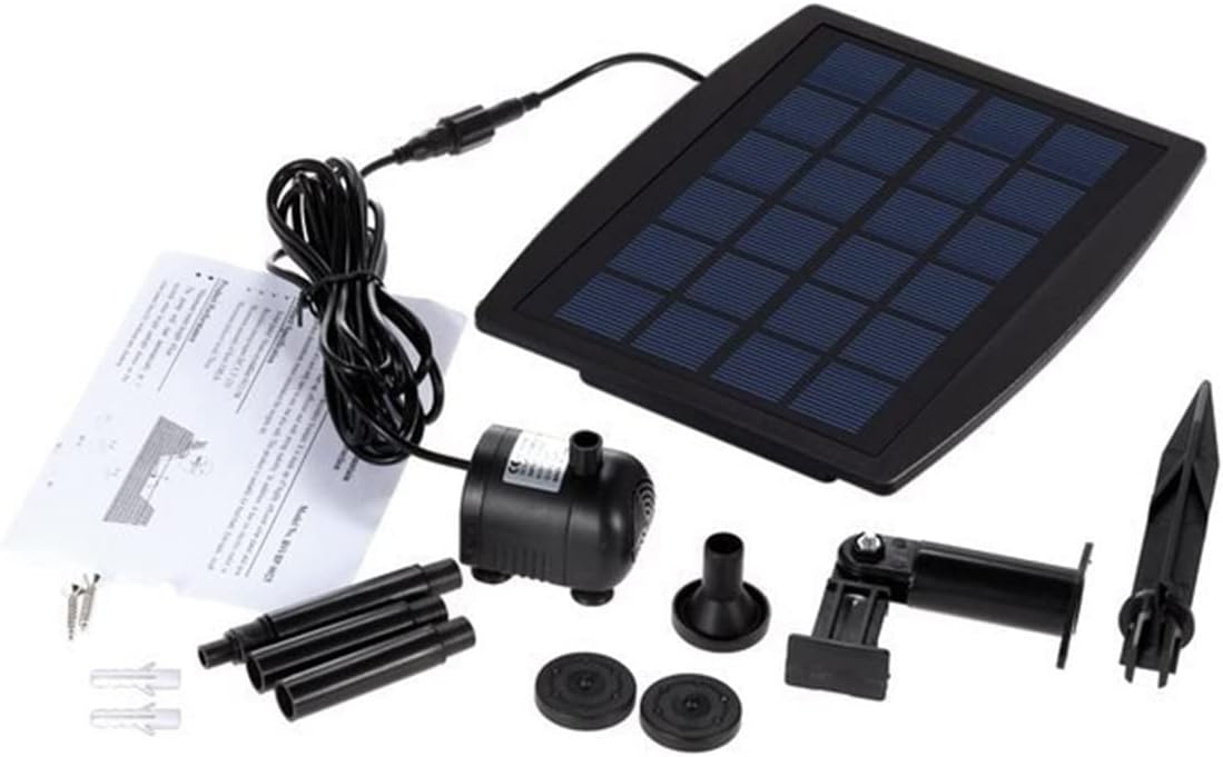 Amazon.com: PAVTEC Automatic Boat Bilge Pump Solar Power Panel ...
