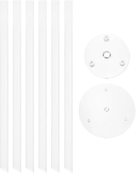 Amazon.com: uxcell 8Pcs Cake Tier Stacking Kit, 2 Cake Separator Plates ...