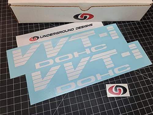 Amazon.com - VVT-i DOHC Decals Fat Blinds (2-Pack) Vinyl Sideskirt ...