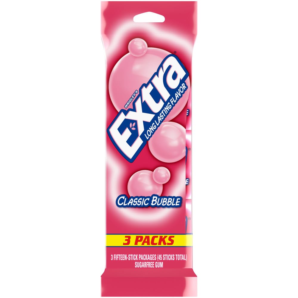 Snapklik.com : Dessert Delights Gum In Classic Bubble, 45 Ct