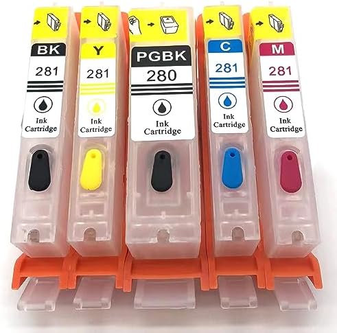 Amazon.com: BJ-INK 280 281 Ink Cartridge Parts, Replacement for C A N O ...