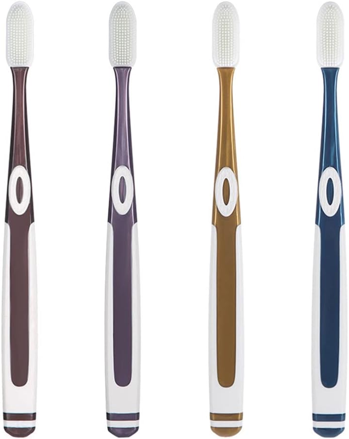 Amazon.com: Shabbos Toothbrush 4 Pack - Blue, Green, Purple, Red ...