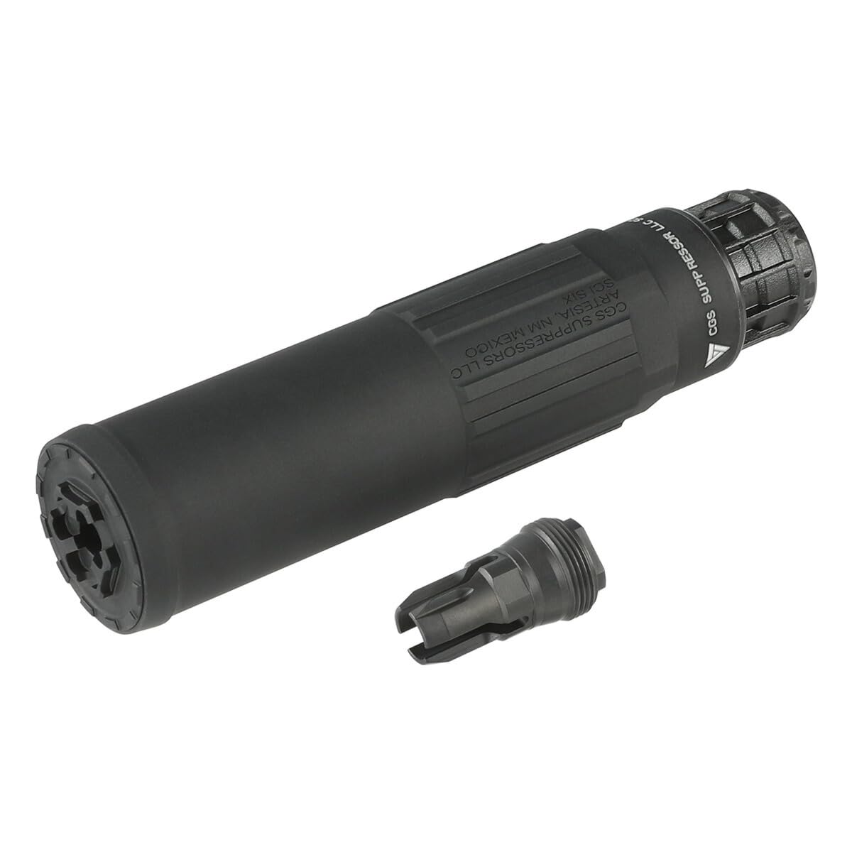 Amazon | Airsoft Artisan CGS SCI-SIX タイプ ダミーサイレンサー & 3Prong フラッシ ...