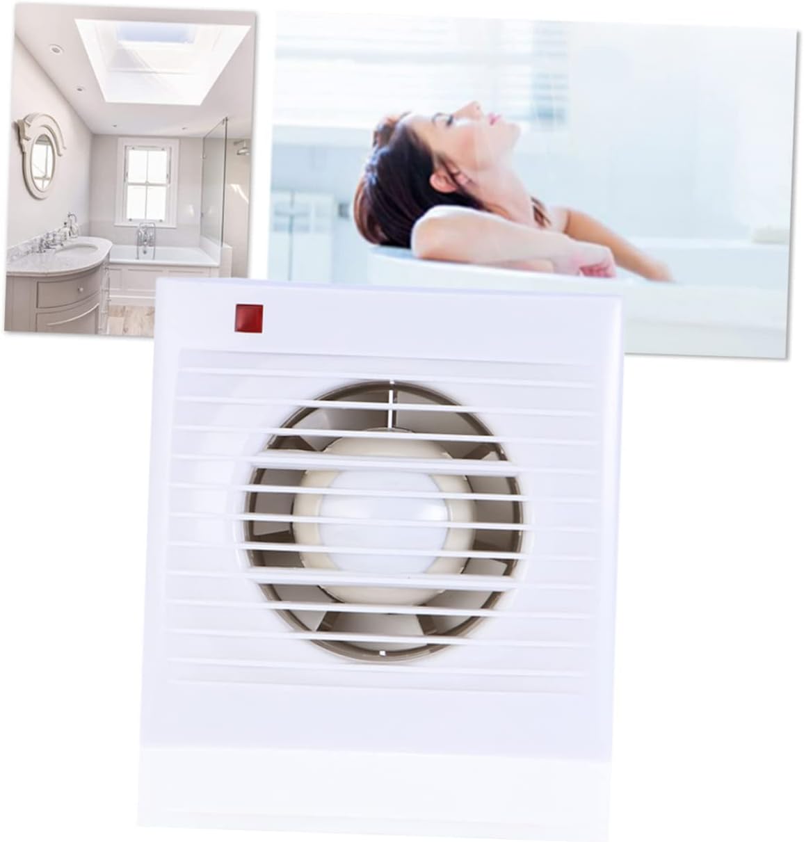 Amazon.com: LIFKOME Household Window Fans Floor Vents Wall Mount Fans ...