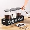 Amazon.com: ZOMUIA Glass Coffee Containers Airtight Coffee Bean Storage ...