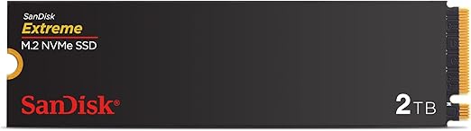 Amazon.com: SanDisk 2TB Extreme M.2 NVMe SSD - PCIe Gen 4.0, Up to ...