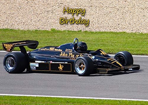 F1 / Formula 1 Car Birthday Card : Amazon.co.uk: Stationery & Office ...