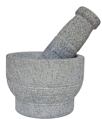 Buy Natural Stone Grinder mortar and pestle set stone kitchen Set "5 * ...