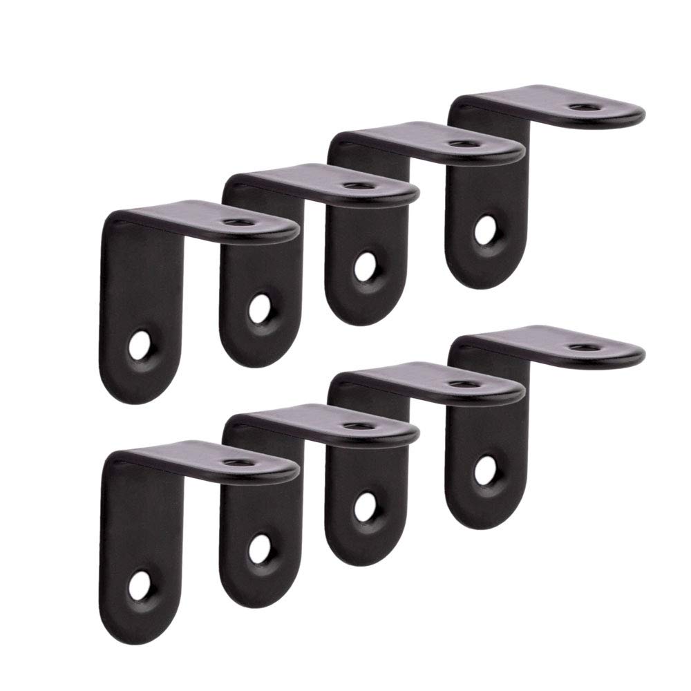 Amazon.com: ULIFESTAR Corner Bracket Shelf Bracket,Heavy Duty Black ...