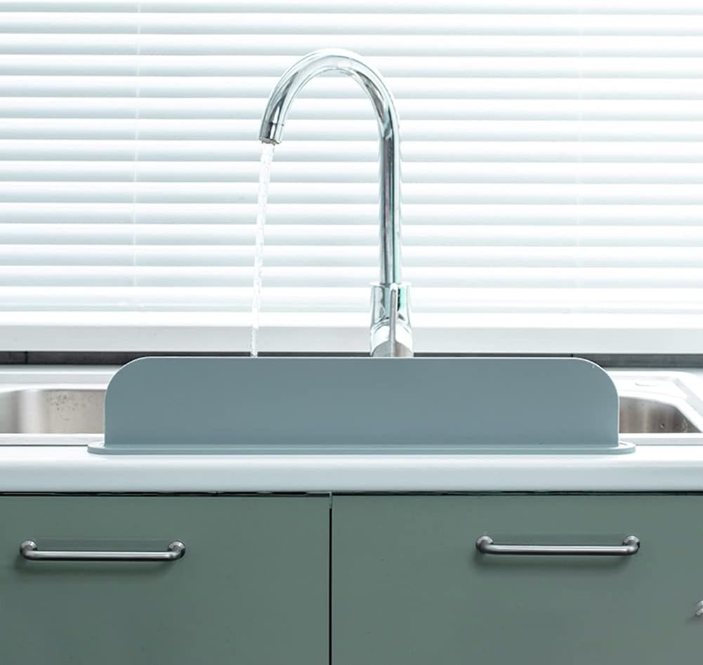 Navaris Kitchen Sink Splash Guard - Cute Silicone Dog Sink Protector ...