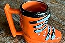 Amazon.com: Burns Glass Creative Ski Boot Coffee Mug, 16 Oz Ceramic Mug ...