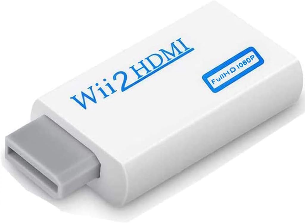 Wii to HDMI Converter, Wii2 HDMI 1080P 720P HD Connector with 3,5mm ...