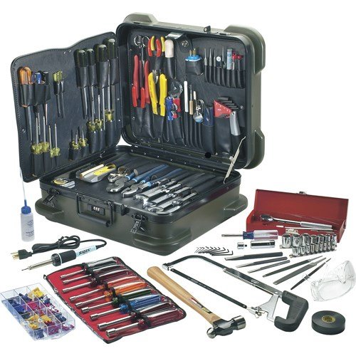 Jensen Tools - JTK-97R - Kit in Rugged Duty Poly Case, 17-3/4 x 14-1/2 ...