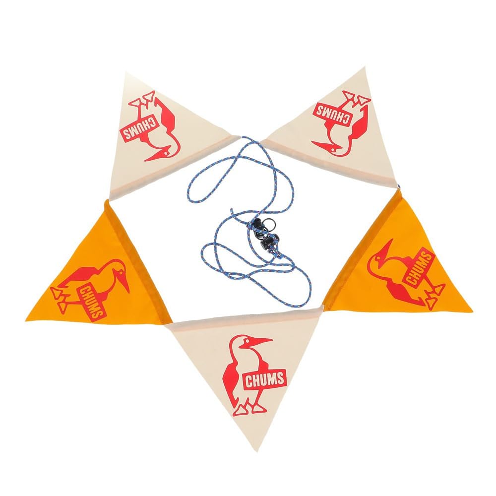 Amazon.co.jp: チャムス Booby Logo Garland CH62-1964 Y001 キャンプ インテリア小物 ガーランド ...