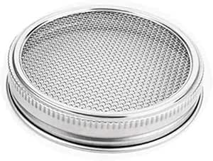Amazon.co.jp: 1pc 86mm Stainless Steel Seed Germination Lid Stainless ...