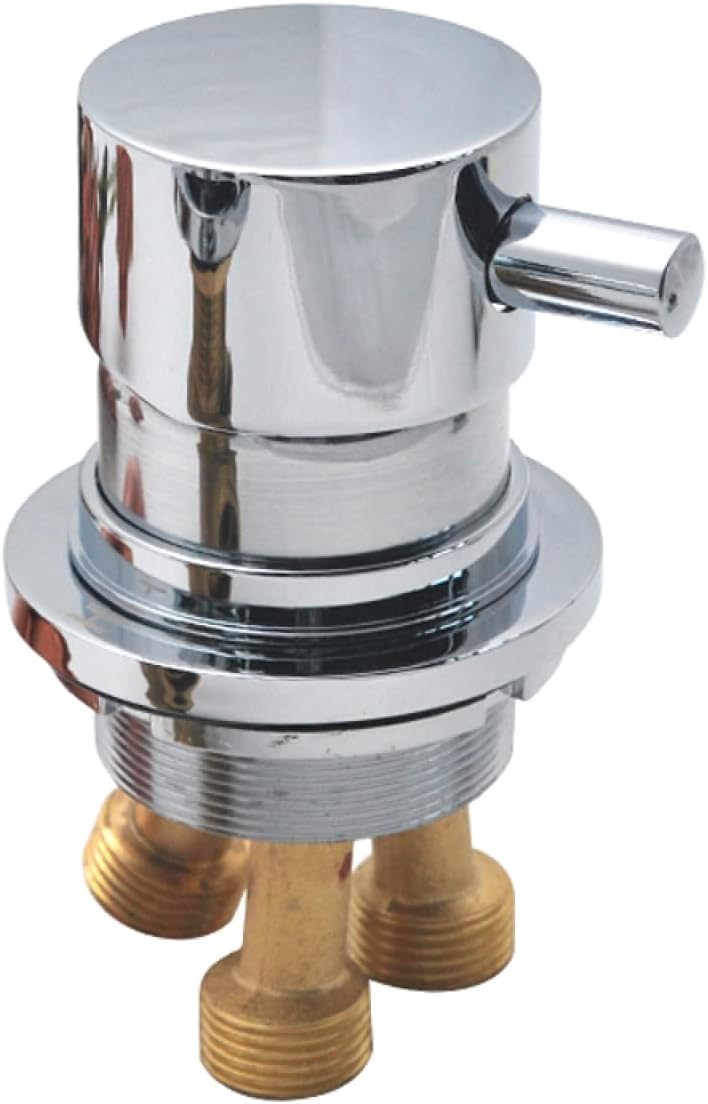 Splited Shower Mixer Tap Diverter Chrome Brass Shower Mixer Tap G1/2 ...