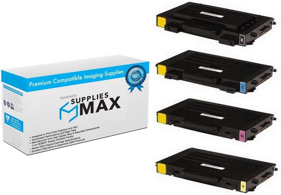 SuppliesMAX Compatible Replacement for Samsung CLP-510/CLP-510N/CLP-515 ...