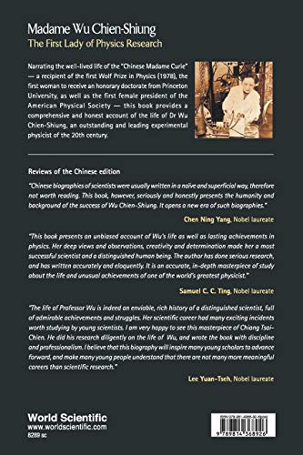 Snapklik.com : MADAME WU CHIEN-SHIUNG: THE FIRST LADY OF PHYSICS RESEARCH