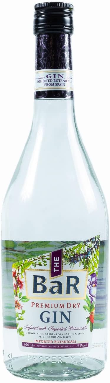 The Bar Premium Dry Gin, 700ml : Amazon.sg: Grocery