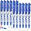Artbiu 12 Erasable Pens Rub Out Pens, Erasable Gel Pen with Rubbers on ...