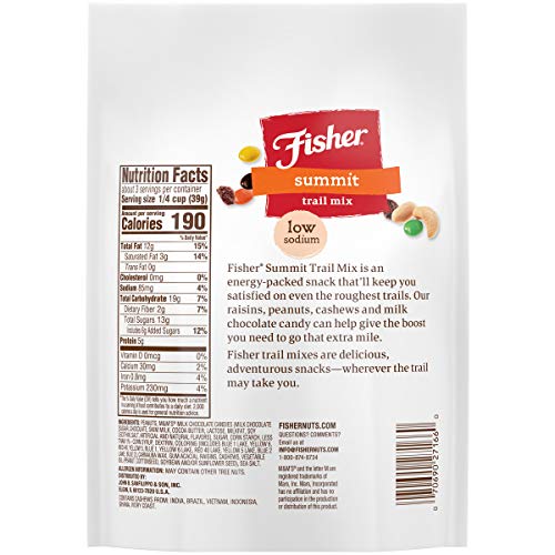 Snapklik.com : Fisher Snack Summit Trail Mix, 4 Ounces