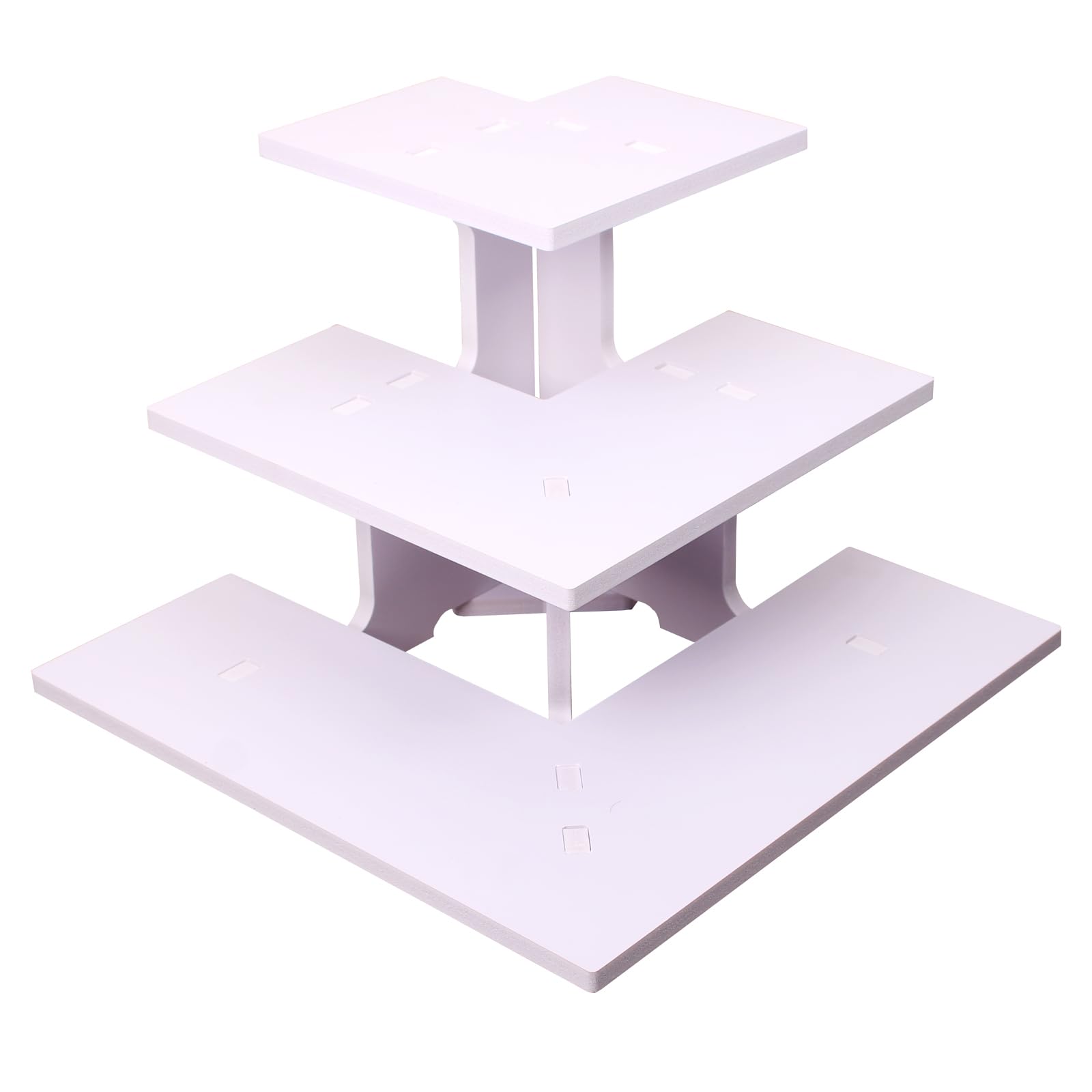 Amazon.com: WEITELAI 3 Tier Retail Display Stand, Portable Product ...