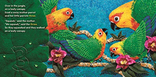 Snapklik.com : Over In The Jungle: A Rain Forest Baby Animal Counting Book