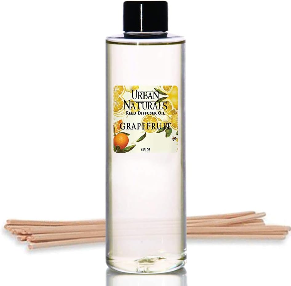 Amazon.com: Urban Naturals Grapefruit Scented Oil Reed Diffuser Refill ...