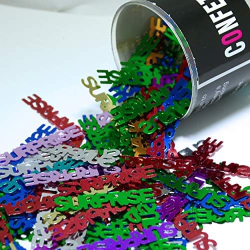 Amazon.com: Confetti Word HAPPY BIRTHDAY MultiColors - Retail Pack ...
