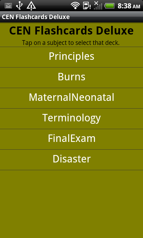 CEN Flashcards Deluxe:Amazon.com:Appstore for Android